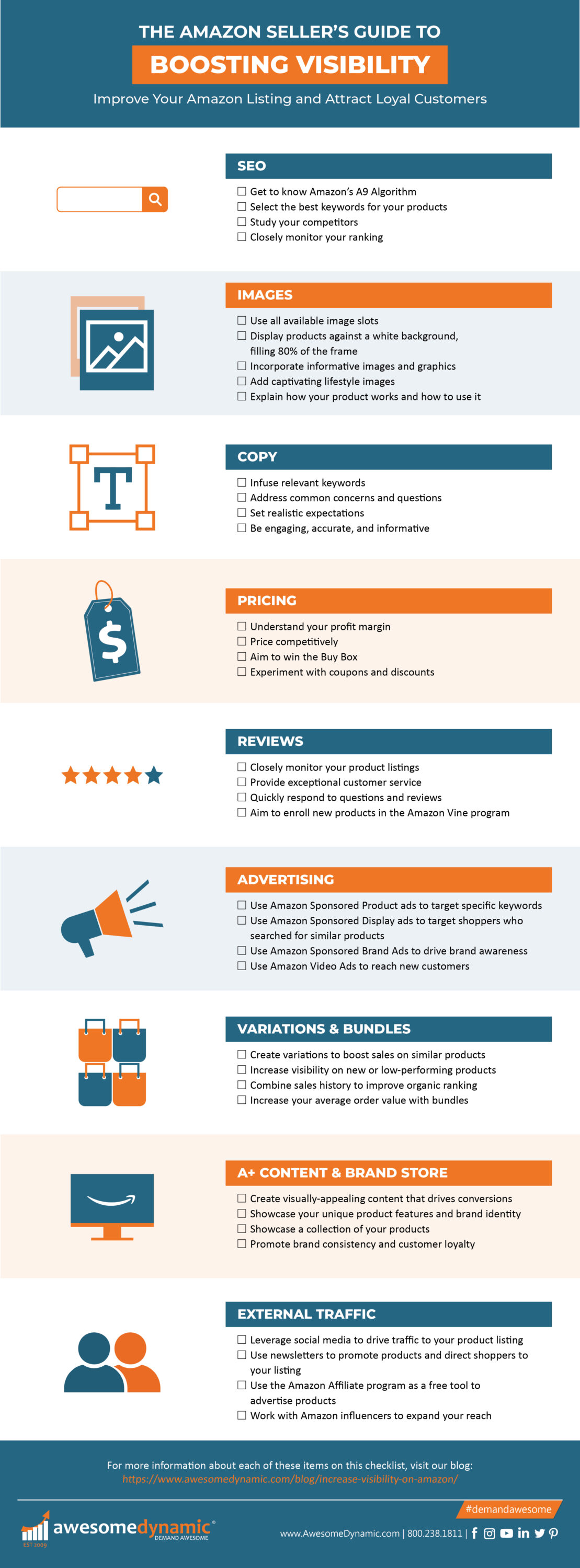 Boosting Visibility Checklist | Awesome Dynamic Boosting Visibility Checklist | Awesome Dynamic